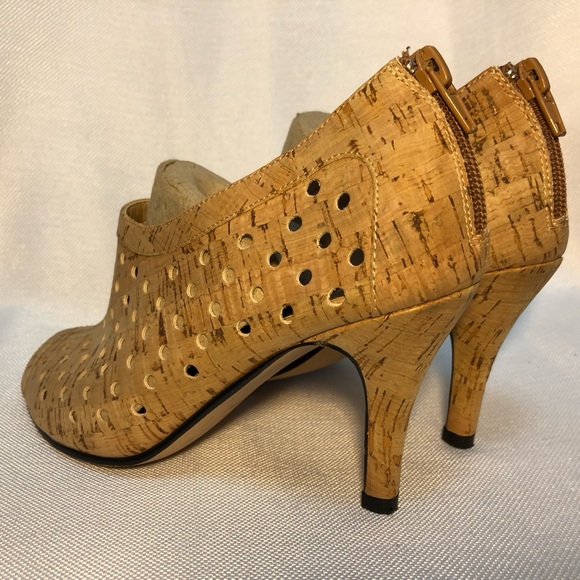 Vaneli | Shoes | Vaneli Cork Heels With Zipper Heel | Poshmark